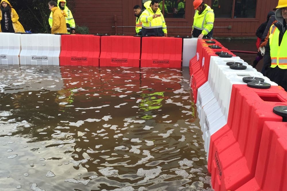 Floodstop Hochwasserschutzsystem 0,9 M | HERMEQ