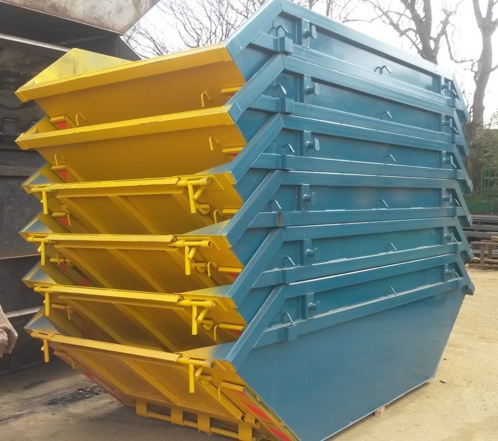 Kaufen Sie einen 6-Yard-Container für Bauunternehmer – mit Klapptür